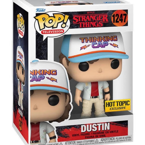 Funko | Other | Funko Pop Dustin From Stranger Things Hot Topic ...